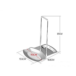 ECHI 2 in 1 Progressive Lid and Spoon Rest,Multifunctional Lid and Spoon Holder,High Quality Food-Grade Thick Stainless Steel