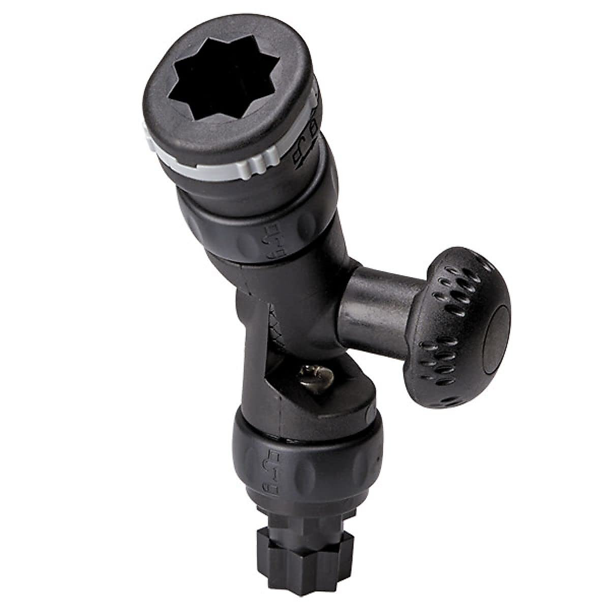 RAILBLAZA Adjustable Extender with StarPort Mount for Kayaks, Use for Rod Holders, Camera Mounts, FishFinders and More