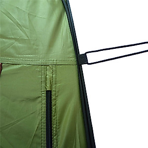 XKMT- Beach Portable Pop Up Changing Tent/Outdoor Privacy Tent/Camping Toilet Tent/Window Rain Shelter/Foldable with Carry Bag [P/N: ET-OUTDOOR005-GREEN]