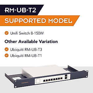 R RACKMOUNT·IT | RM-UB-T2 | Rack Mounting Kit for UniFi Switch 8-150W