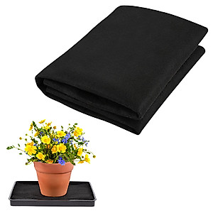 Automatic Plant Watering Mat - Capillary Mat, 3mm Thick Self Watering Mat, Vacation Plant Watering System for Greenhouse Hydroponics and Indoor Potted Plants
