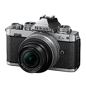 Nikon Intl. Nikon Z fc DX-Format Mirrorless Camera Body w/NIKKOR Z DX 16-50mm f/3.5-6.3 VR - Silver (International Model)
