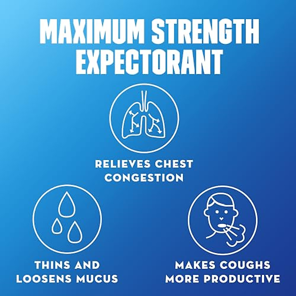 Mucinex 12 Hour Maximum Strength 1200 mg Guaifenesin Extended-Release Tablets for Excess Mucus Relief, Expectorant Aids Excess Mucus Removal, Chest Congestion Relief, 14 Tablets