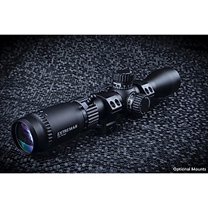 Viiko Long Eye Relief Scope 1.5-7x42 Half Mildot Illuminated Reticle 7.8’ Eye Relief Fits Mosin 1891/30 M39 M44 Huge Eye Box Switch Viewer