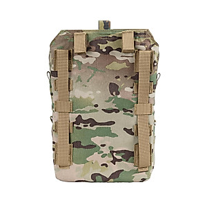 Excellent Elite Spanker Tactical MOLLE Hydration Pack for 3L Hydration Water Bladder Molle Vest Accessory(Multicam)