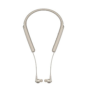 Sony Premium Noise Cancelling Wireless Behind-Neck in Ear Headphones - Gold (WI1000X/N)