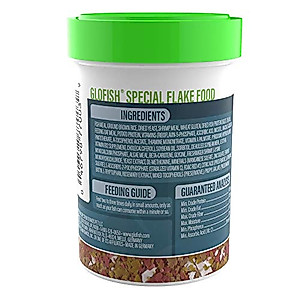 GloFish Special Flake Dry Fish Food for Brightness, 1.6 oz - 77003