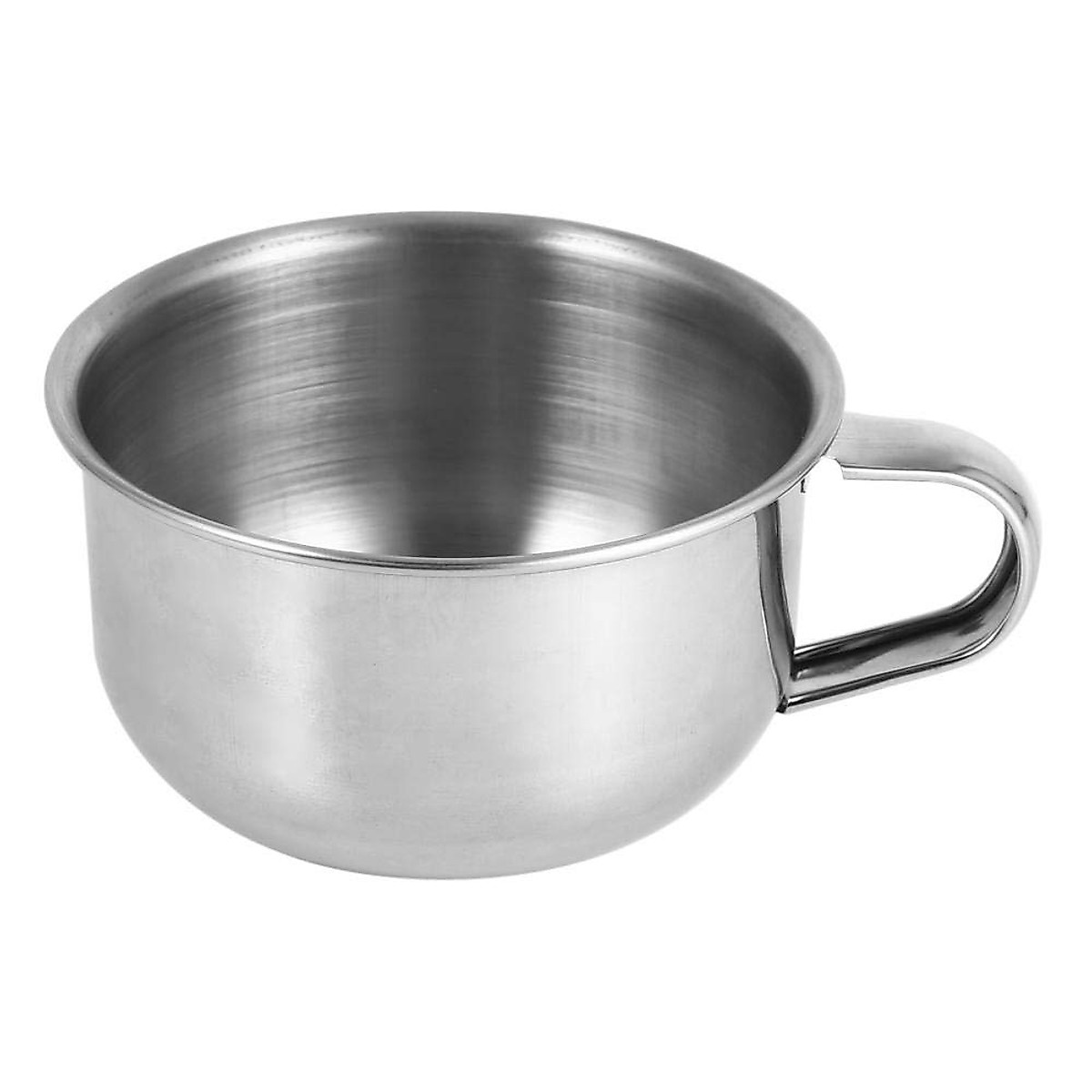 Shaving Bowl Set, New Stainless Steel Metal Shaving Soap Mug Bowl Cup Shaver Razor Cleansing Foam Tool For Man