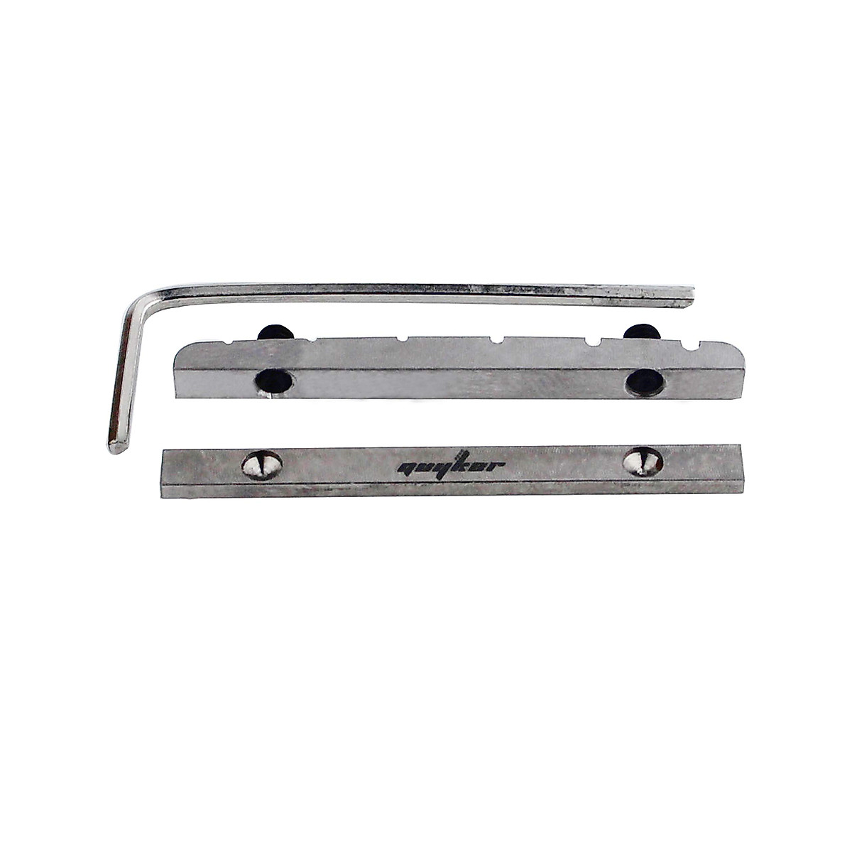 Guyker 42mm Adjustable Guitar Nut - Bell Titanium Alloy Nut (42 x 3.5mm) Split Regulation Replacement Parts Compatible with Stratocaster Strat ST Style Guitar