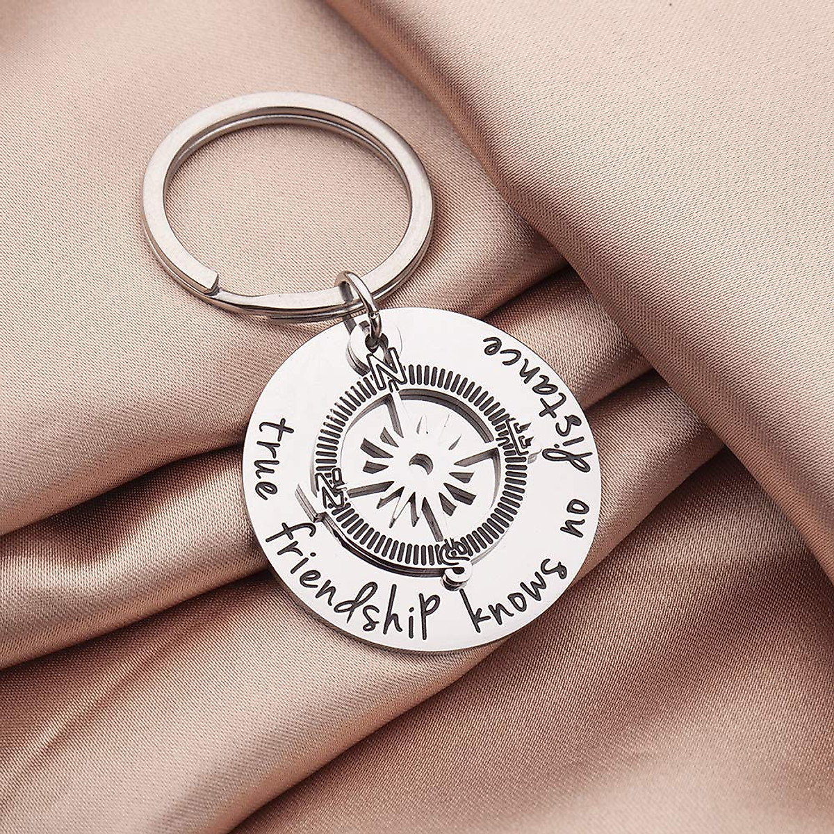 Best Friends Birthday Gifts for Women Friendship Best Friend Gift Friendship Gifts for Women Friends for Women Men Teen Girls Long Distance Friendship Going Away Compass Gifts Birthday Wedding