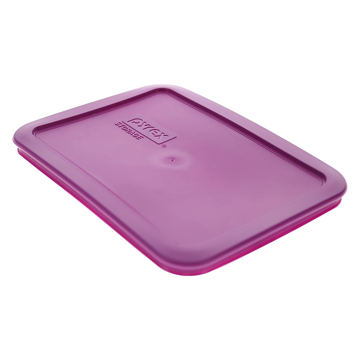 Pyrex 7210-PC 3-cup Thistle Purple Plastic Food Storage Replacement Lid, Made in USA - 4 Pack