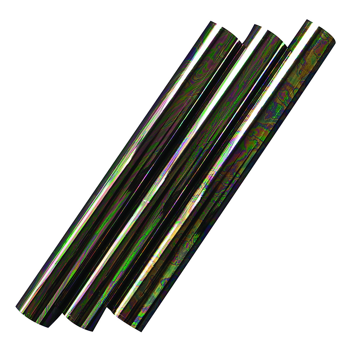 Prima Marketing 588892 Rub-On Foil Sheets - Rainbow Puddle