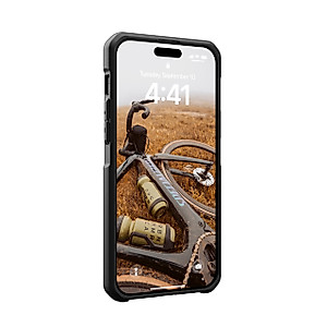 URBAN ARMOR GEAR UAG Case Compatible with iPhone 15 Plus Case 6.7" Metropolis LT Kevlar Black Built-in Magnet Compatible with MagSafe Charging Rugged Military Grade Dropproof Protective Cover