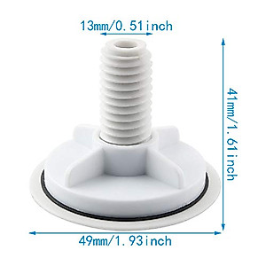 WHYHKJ 2pcs Kitchen Sink Hole Cover Faucet Hole Cover Kitchen Sink Tap Hole Plate Stopper Cover Kitchen Bathroom Supplies Faucet Accessories