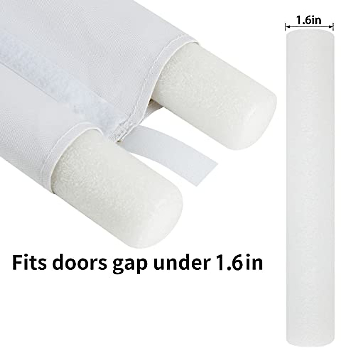 DraftStopper 36 Inches, Heavy Duty Door Sweep, Sound Proof, Thicker Door Draft Guard