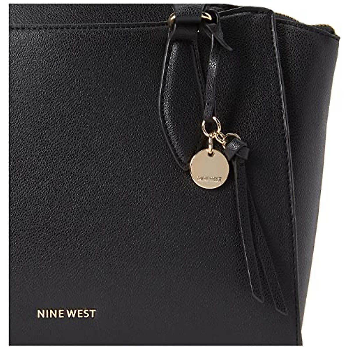 NINE WEST Paisley Satchel, Black