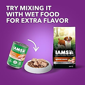 IAMS Advanced Health Immune Health Adult Dry Dog Food Chicken & Exclusive Superfoods Medley Recipe, 6 lb. Bag