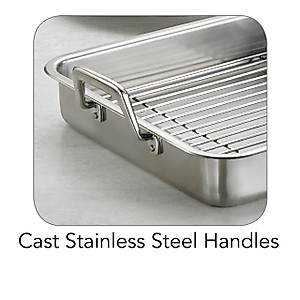 Tramontina Roasting Pan Stainless Steel 18.75-Inch, 80203/010DS