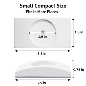 Wall Nanny - Dog Gate Wall Protector (Made in USA) Protects Walls and Doorways from Pet Gates - for Pressure Mounted Indoor Safety Baby Gates (4 Pack)