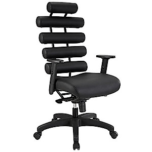 Modway Pillow Office Chair in Black