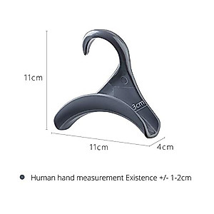 SHIMOYAMA Handbag Hook Hanger, Display Hook Hanger Closet Hooks Storage Organizer – Durable Plastic Hanger for Bags, Belts, Tie & Headbands (1 Piece Pack)