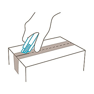 Martor 175001.02 Safety Knife Secunorm 175", Blue/Black