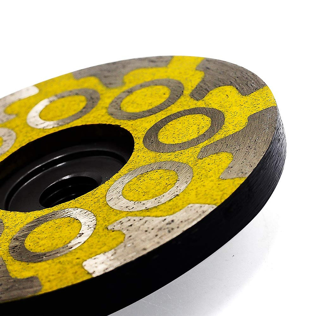 YIJING 4" Diamond Cup Wheel Resin Diamond Grinding Wheel Medium Grit with Thread 5/8“-11 for Grinding Stone Concrete and Tiles…