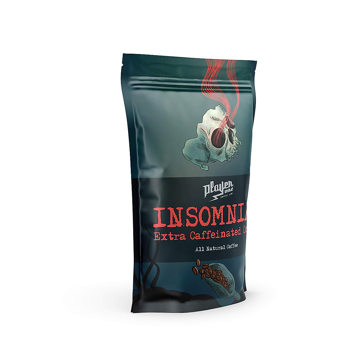 Insomniac Extra Caffeine Coffee, The Strongest Coffee In The World, 6x More Caffeine, 12oz (Ground)