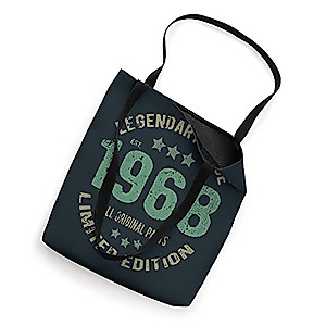 55 Years Old Bday Legend Since 1968 - Vintage 55th Birthday Tote Bag