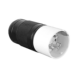 Generator Male Plug 50 Amp Twist Lock Plug Replace LL550P CS6365, Generator Power Cord Connector for Car RV Boat Camping Vehicle, 3 Pole 4 Wire Grounding, 12500W