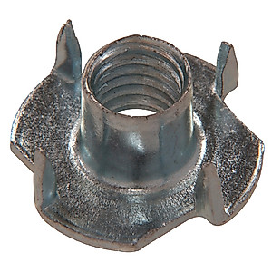 The Hillman Group 2506 1/4-20-Inch x 7/16”-Inch x 3/4"-Inch Pronged Tee Nut, 16-Pack
