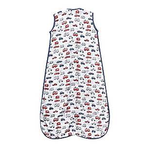 TADO MUSLIN Toddlers Sleeping Sack 100% Organic Cotton Kids Wearable Blanket 0.5 TOG(2-4T)