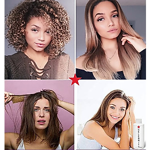 CELEBRITY KERATIN Hair Treatment Conditioning Straightening Keratin Proteins Amino Acids Argan Castor Oils Repair Damaged Color Treated Curly Straight Coarse Thin Hair