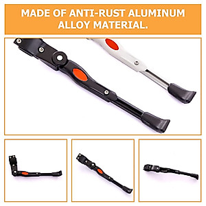 BESPORTBLE 1 Set Bicycle Kickstand Road Bike Kickstand Bicycles Kick Stand Bike Wrench Nishiki Kickstand for Mountain Bike Mountain Bike Kickstand Adjustable Child Aluminum Alloy Supplies