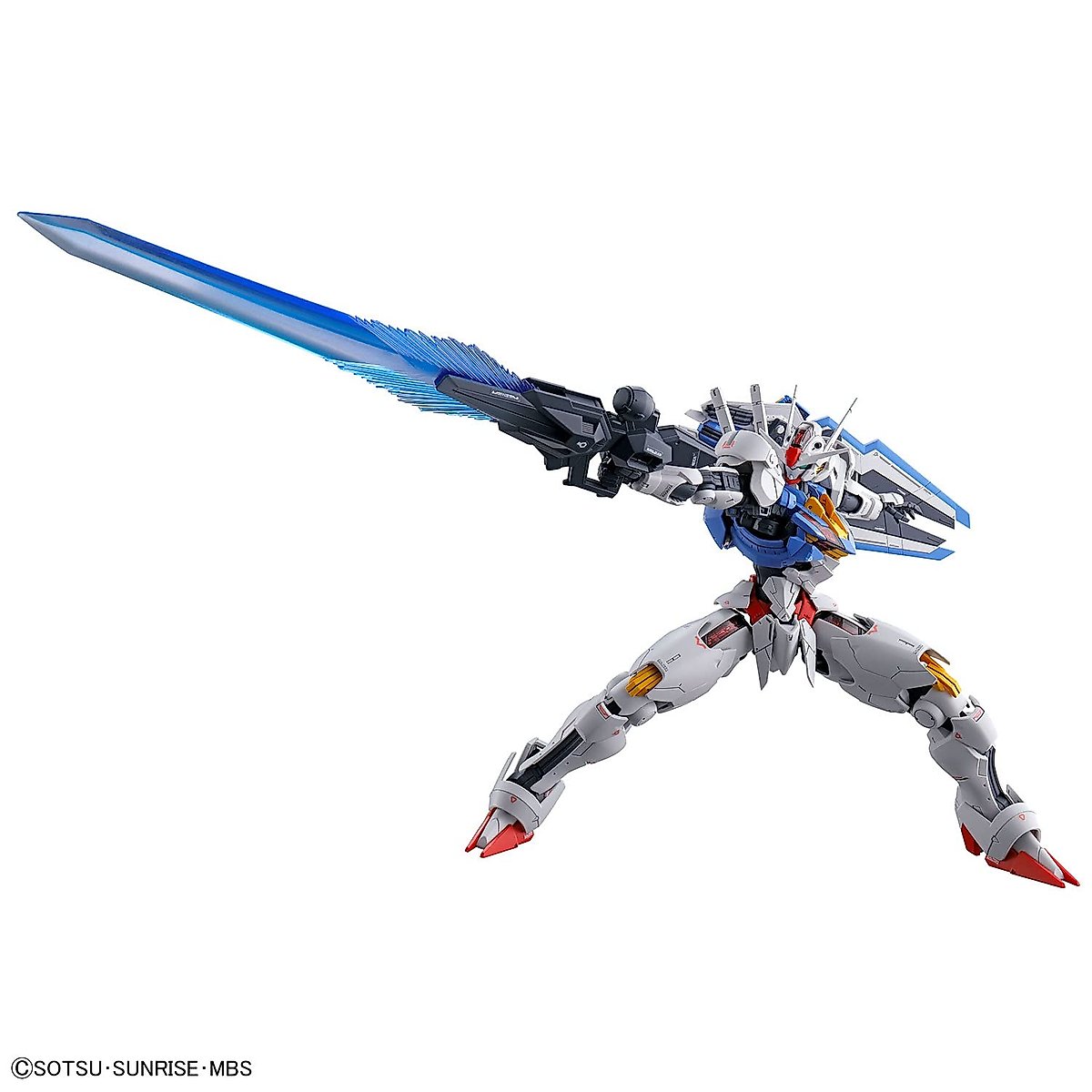 Full Mechanics Mobile Suit Gundam, Witch of Mercury, Gundam Aerial, 1/100 Scale, Color-Coded Plastic Model