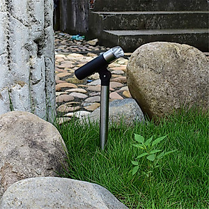 ZHUANYIYI Outdoor Solar Spotlights, Waterproof Landscape Lights for Courtyard Lawns, and Decorative Lights for Home Garden Fence Pavement Lighting