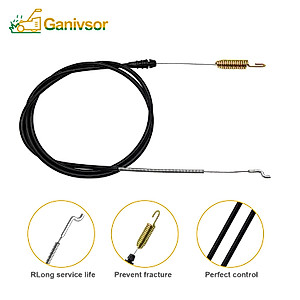Ganivsor 105-1845 Lawnmower Traction Drive Control Cable for 22" Recycler Toro Front Drive Self Propelled Mowers
