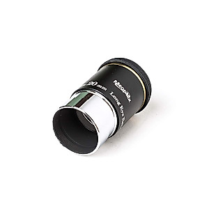 MEOPTEX 1.25" 6mm 9mm 15mm 20mm 66-Degree Ultra Wide Angle Eyepiece for Telescope (20mm)
