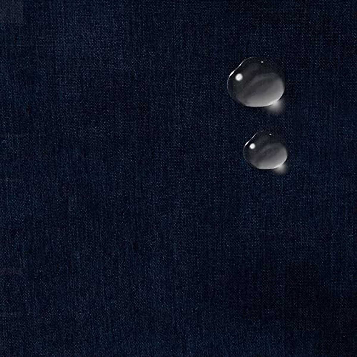 Sunset Trading Contemporary Puff Collection 5PC Performance Fabric Washable Water-Resistant Stain-Proof Navy Blue Slipcovered Modular L-Shaped Sectional Sofa, 176" Deep-Seating Down-Filled Couch