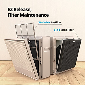 Coway Airmega 250S App-Enabled Smart Technology, Compatible With Amazon Alexa True HEPA Air Purifier, Covers 930 Sq.ft