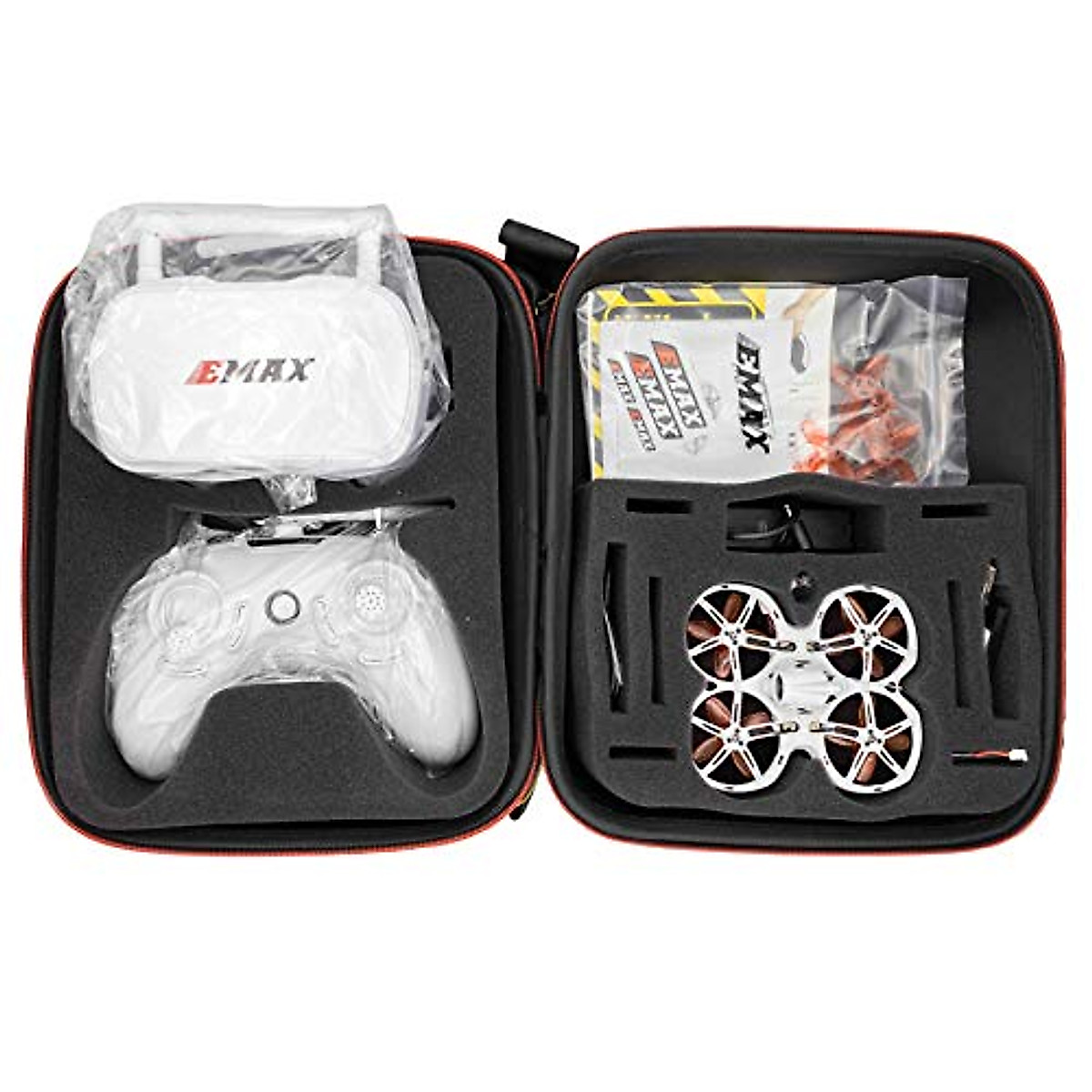 EMAX Tinyhawk 2 II RTF Kit FPV FRSKY Camera Racing Drone with Goggles and Controller for Kids and Racubg Beginners