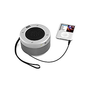 Altec Lansing iM-237 Orbit Ultra Portable Speaker for MP3 players (Silver)