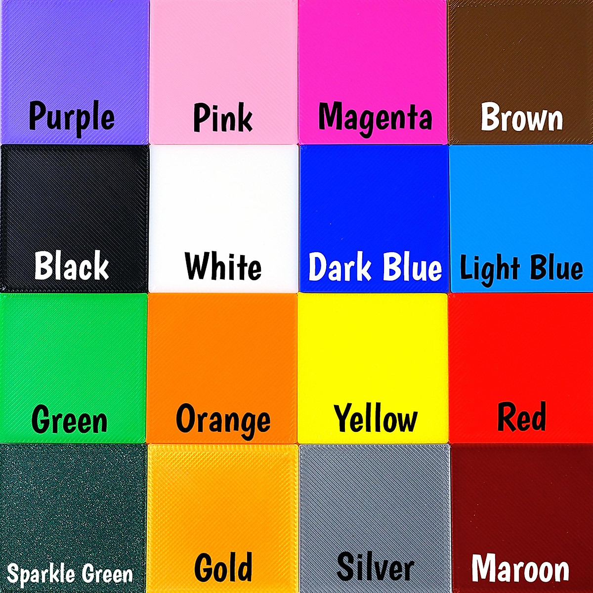 Fun Personalized Water Bottle and Bag Name Tag Whimsy Font, Hard Plastic Luggage Label Custom Nametag