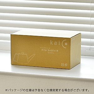 Japan Kaico Horo(Enamelware) Drip Kettle 1.3L Makoto Koizumi Design