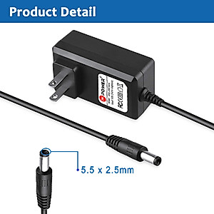 PKPOWER 9V AC Adapter Power Supply for Emerson 1-FS4000 1-FS4000-000 1FS4000000 Swiffer Sweeper Vacuum Power Supply Cord