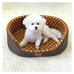 ITOMEN Pet Bed Dog Bed Mat Suit Soft Sofa Kennel Puppy Breathable Durable Blanket Cushion Small Medium Comfort (Color : Mat, Size : S 38x29x13cm)