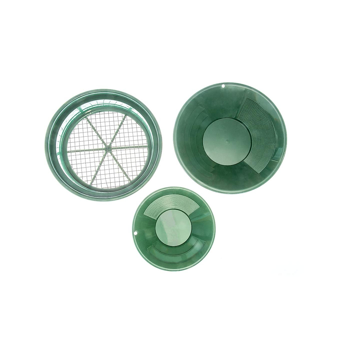 SE Gold Panning Kit - Complete Prospecting Set with Pans, Sieves, and More - Ideal for Beginners, Enthusiasts, Hobbists (GP5-KIT107)