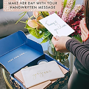 Luxe England Gifts Royal Gift Basket for Women - Best Mother's Day Gift Box, Thank you, Congratulations, Happy Birthday Gifts for Women Friend, Wife, Mom, Sister