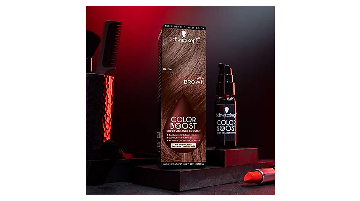 Schwarzkopf Color Boost Brown - Customizable Hair Color Vibrancy
