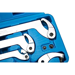 8MILELAKE Adjustable Hook And Pin Wrench/Spanner Tool Set